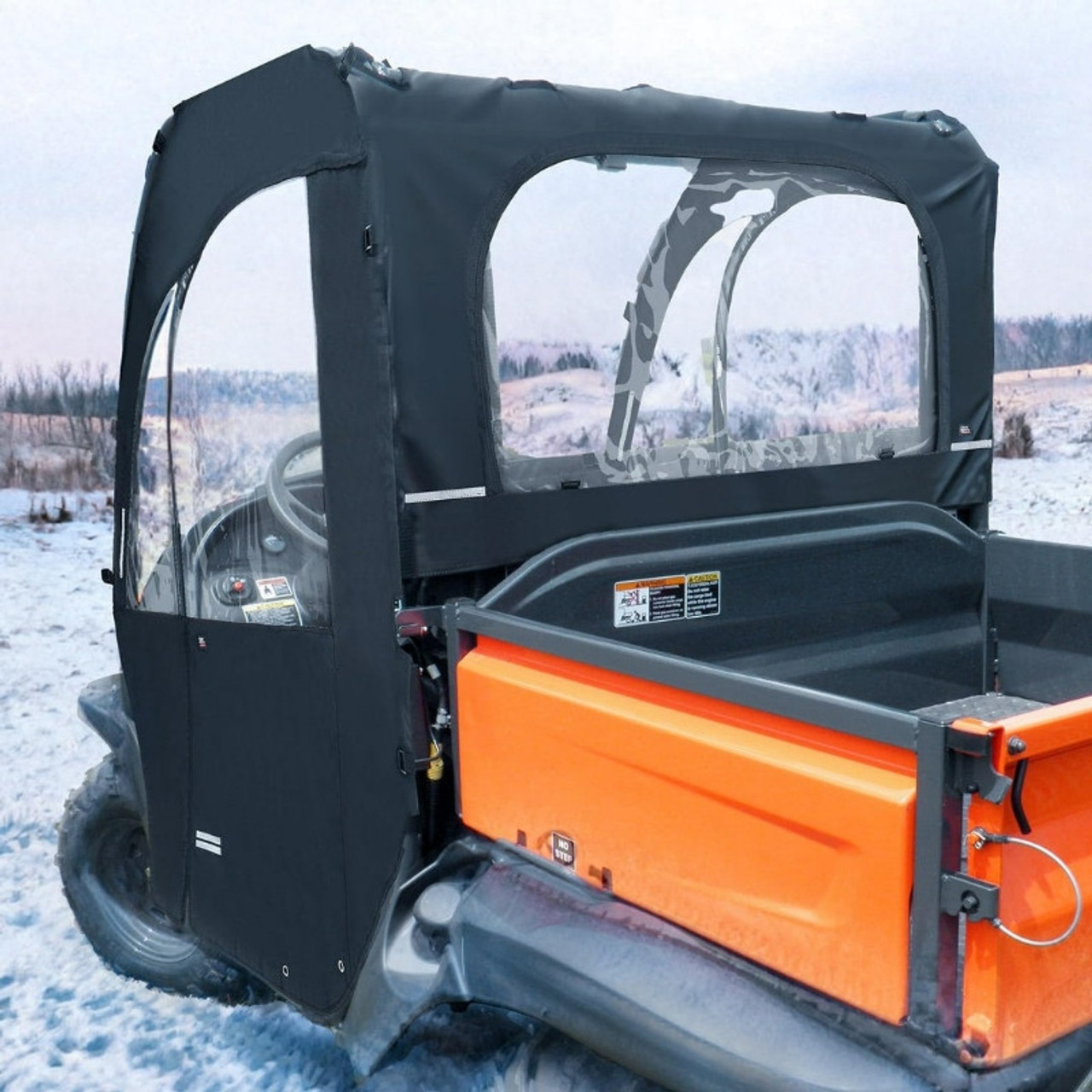 Enhance Your Kubota Rtv With Kemimotos Weatherproof Soft Cab