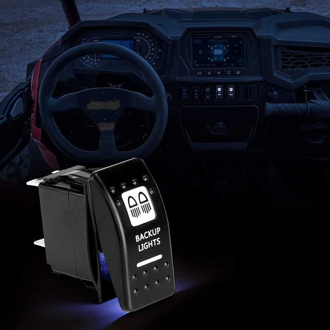 Enhance Your Off Road Experience Kemimotos 5pin Rocker Switch For