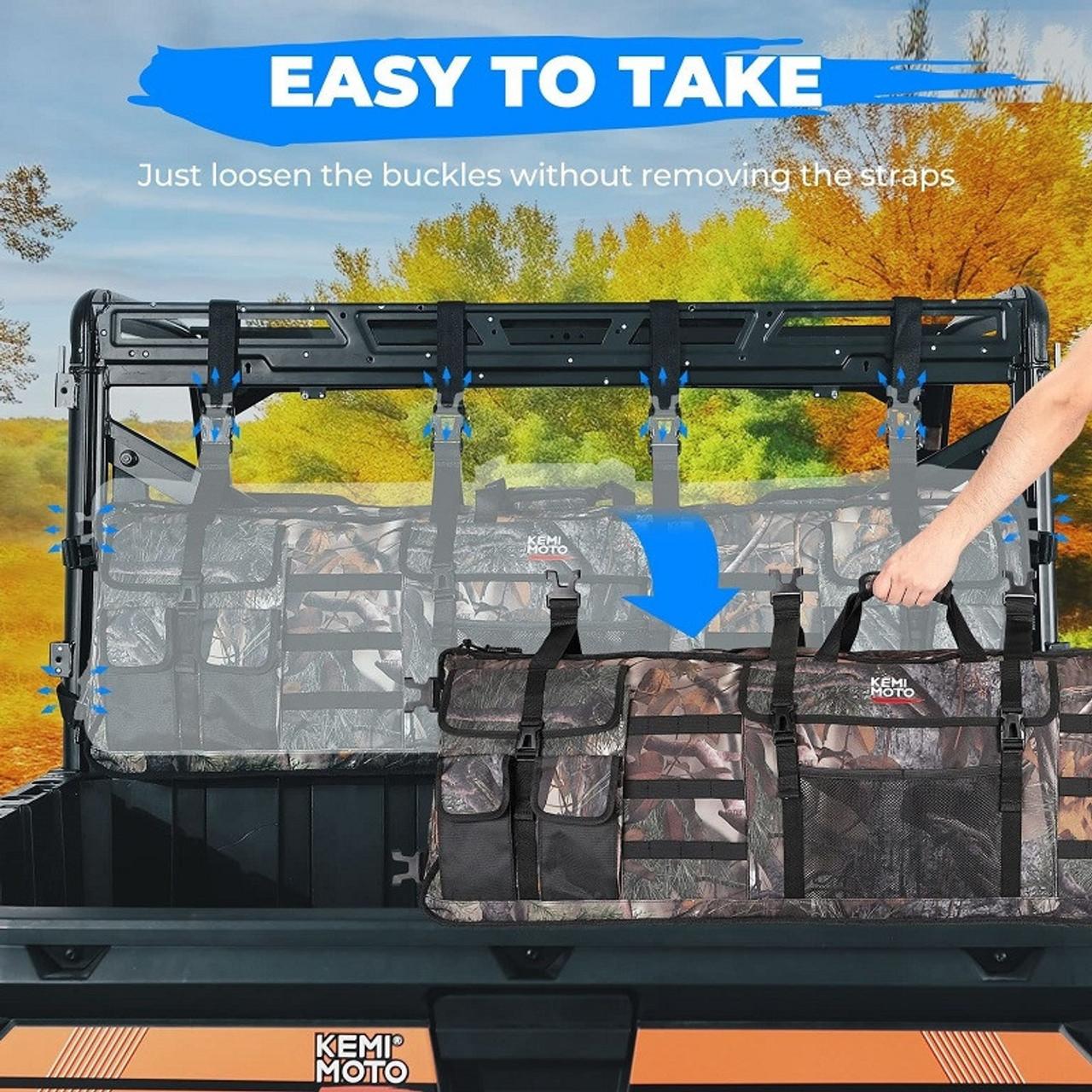 Convenient Hunting Gear Solution Kubota Rtv Double Gun Holder Tool Rack