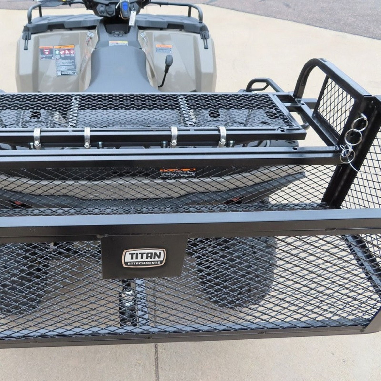Kubota Rtv Rtv X Sidekick Rear Drop Cargo Basket Rack 150 Lb By