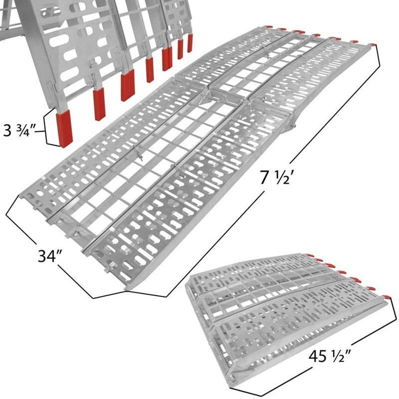 Kubota RTV / RTV-X / Sidekick 7.5' Motorcycle Loading Ramps - 1,000 lb ...