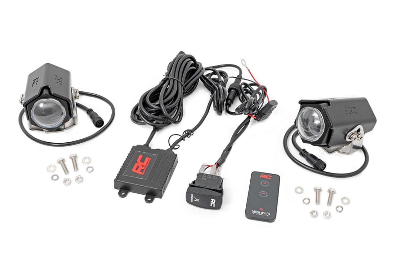 Kubota Rtv Rtv X Sidekick Laser Whip Light Kit By Rough Country