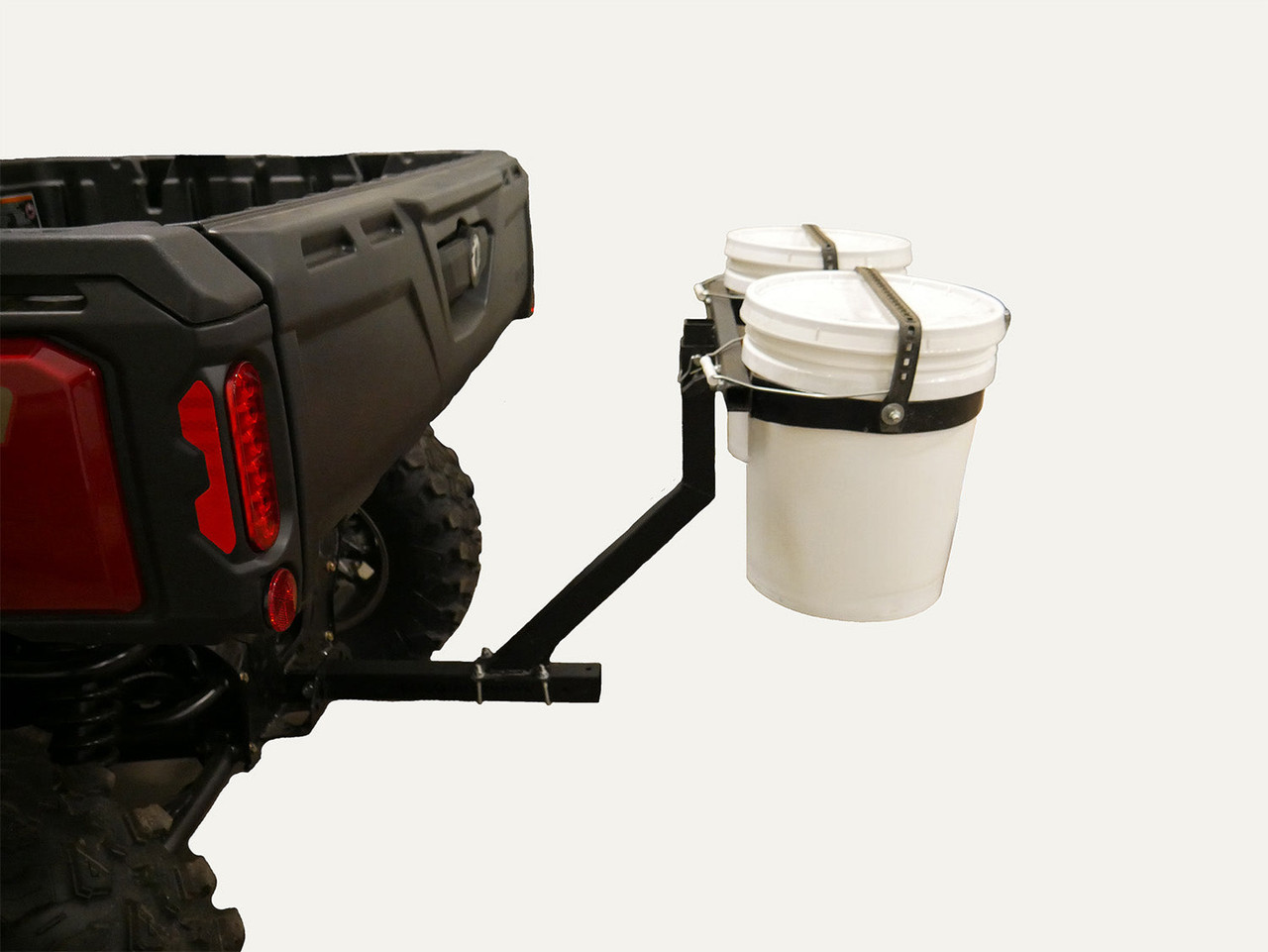 Kubota RTV/RTV-X/Sidekick 2 Inch Receiver Double Bucket Carrier by Herc ...