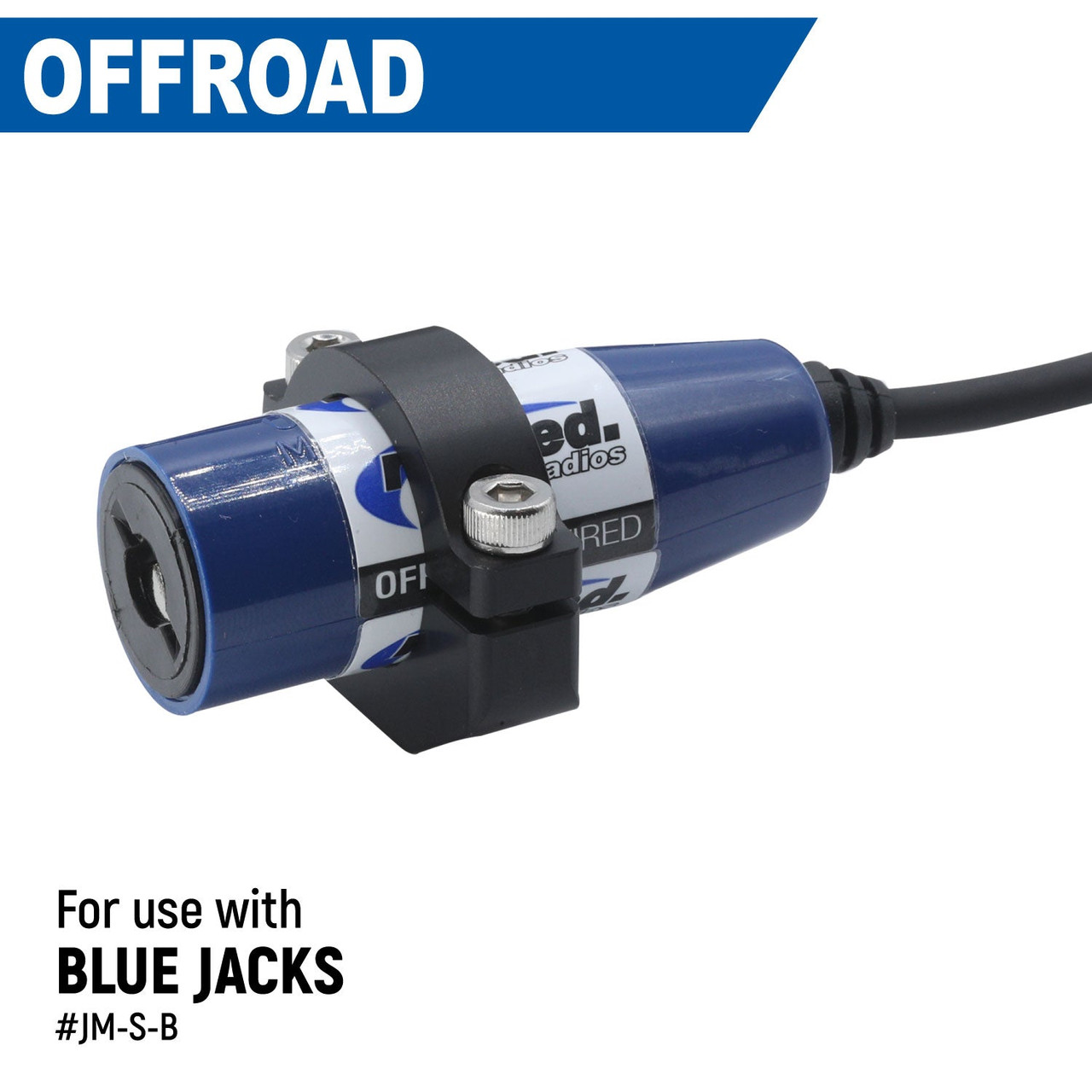 Kubota RTV/RTV-X/Sidekick Single Headset / Helmet Jack - Bar Mount by ...