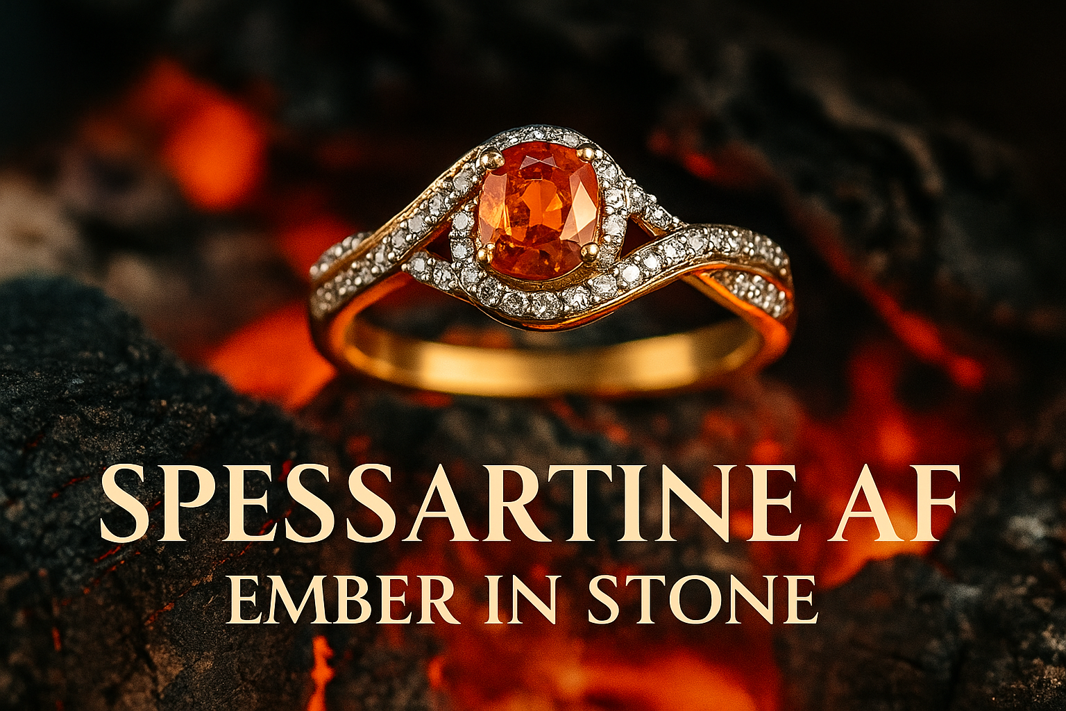 Spessartine AF: Ember in Stone - Gallery Gems LLC