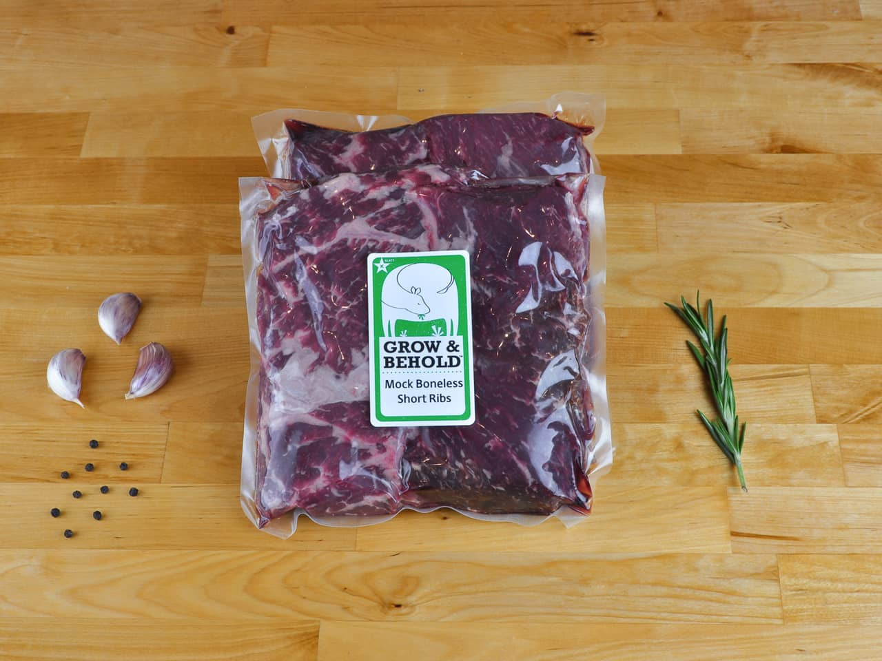 Mock Beef Shortribs | Grow & Behold Kosher Pastured Meats
