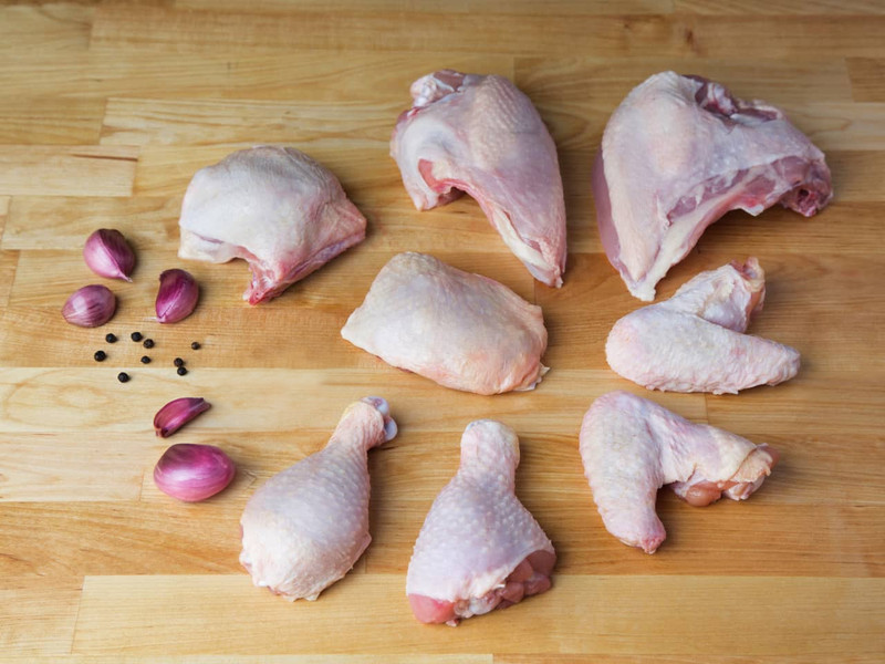 Whole Chicken, Cut in Eighths | Grow & Behold Kosher Pastured Meats Whole Chicken, Cut in Eighths | Grow & Behold Kosher Pastured Meats
