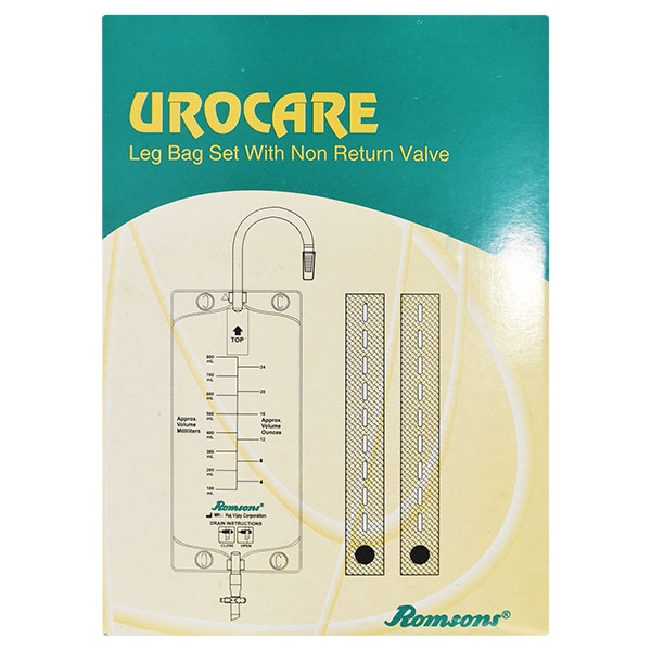 Romsons Urocare Leg Bag Set - Docuses Healthcare