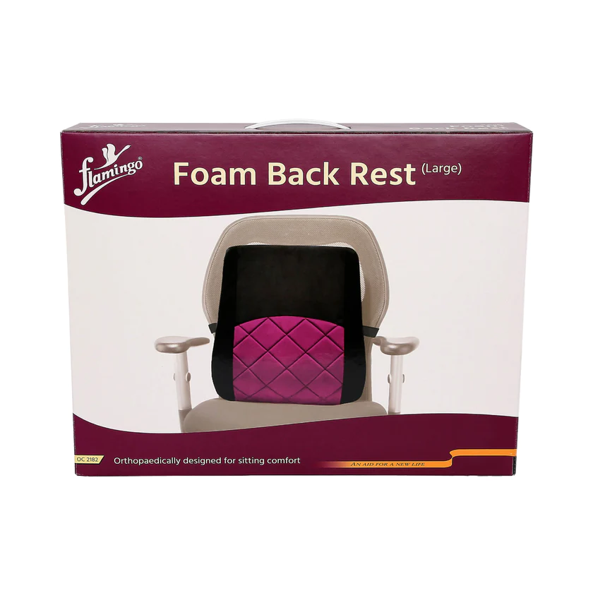 Foam Back Rest (Large) - Docuses Healthcare