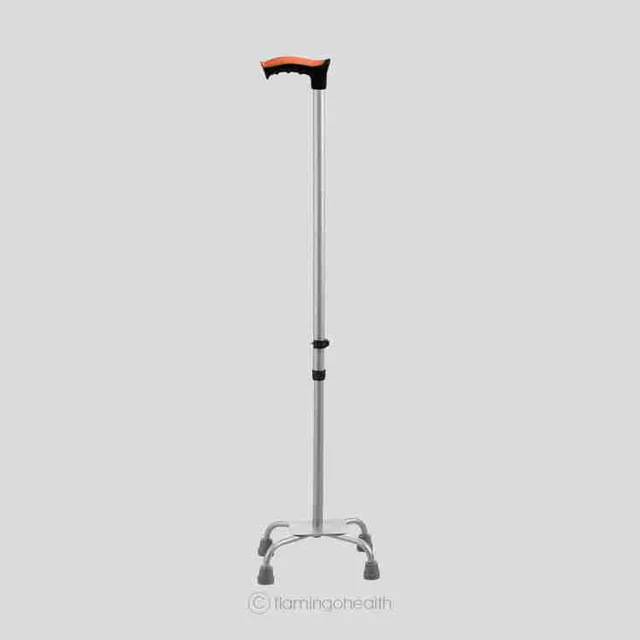 Quadripod Metal Low Base - Docuses Healthcare