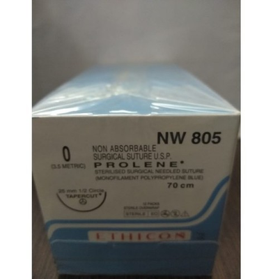 Ethicon Prolene Sutures USP 0 (70cm) NW805 - Docuses Healthcare