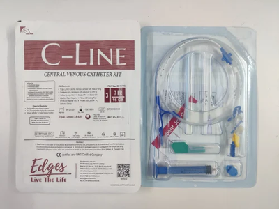 C-Line Central Venous Catheter Kit ( 7FR 16cm ) - Docuses Healthcare
