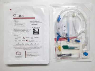 C-Line Central Venous Catheter Kit ( 7FR 16cm ) - Docuses Healthcare