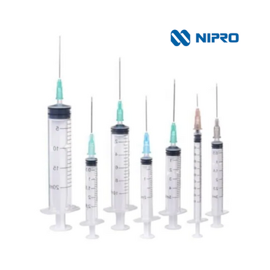 Single use syringe with needle- 2.5ml (Box of 100) - Docuses Healthcare