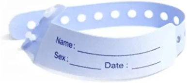Patient ID Band Adult (Box of 100) - Docuses Healthcare