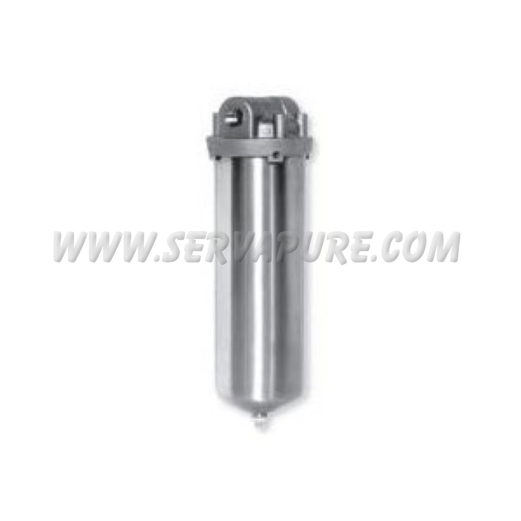 Harmsco FSSS-2B, Single Stainless Steel Cartridge Housing | Serv-A-Pure