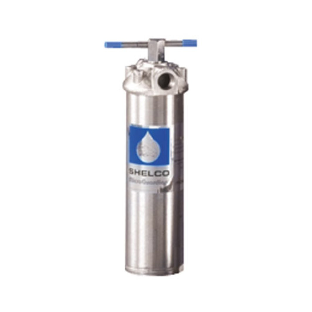 Shelco FOS-788, 10" 304 Stainless Steel Filter Housing, 1" In/Out ...