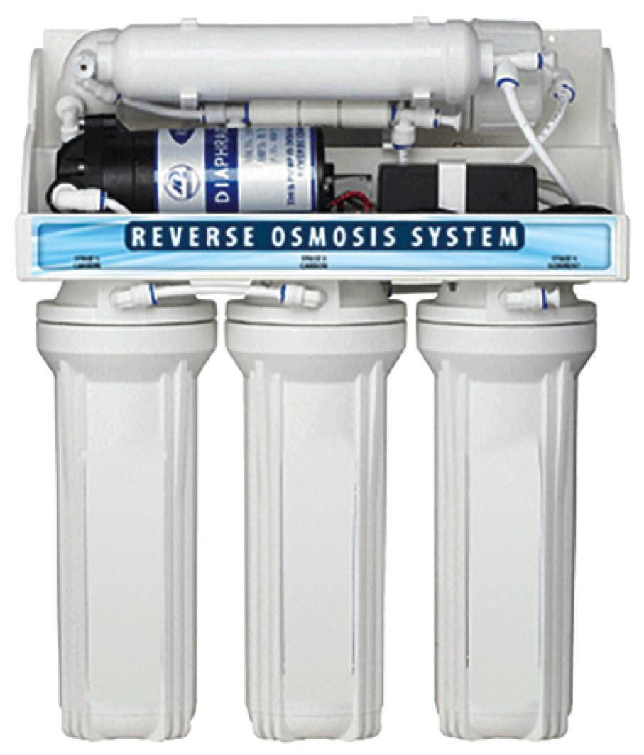 Aqua Flo Home Reverse Osmosis System RO-75BP, 75 GPD With Booster Pump ...