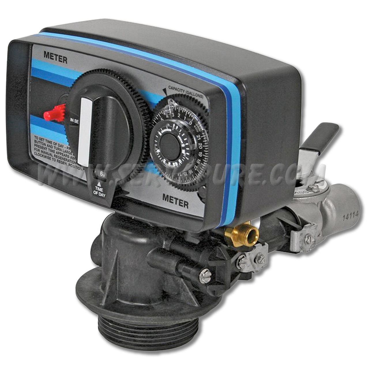 Fleck 5600/1600 Meter Valve, Less DLFC, 560002-001 | Serv-A-Pure