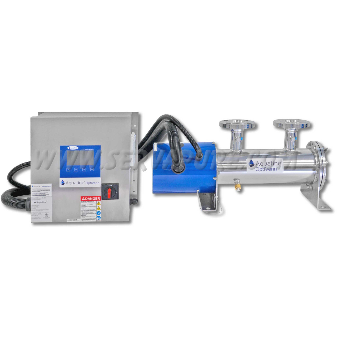Aquafine OPV02DDM OptiVenn Disinfection UV System, 199 GPM | Serv-A-Pure
