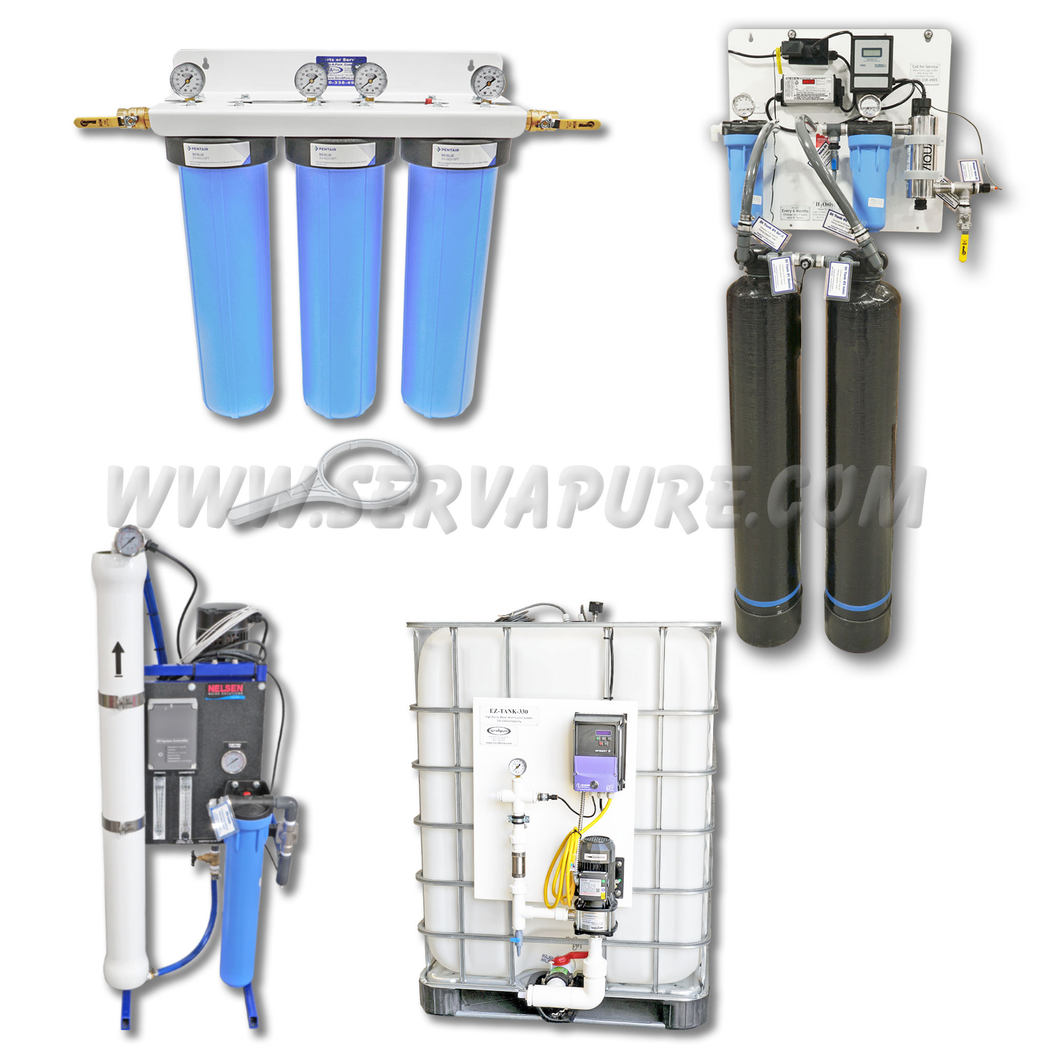 RO/DI Systems | Shop Complete Reverse Osmosis Deionized Water Systems ...