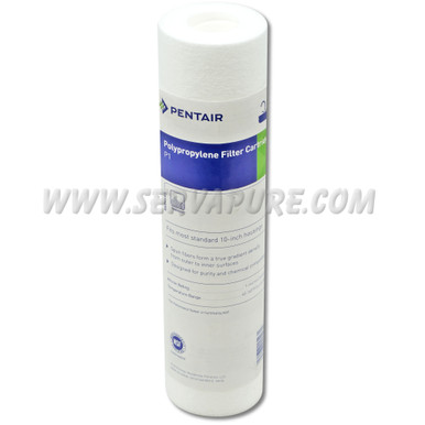 Water Sediment Filter Pentek Filter P1-10 Spun Polypropylene From Serv ...