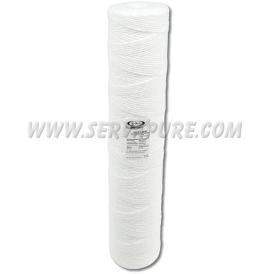 5M-WP-20BB, 5 Micron Wound Polypropelene Big Blue, #20 | Serv-A-Pure