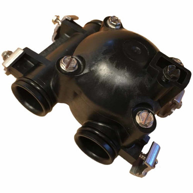 Fleck 60087, 3/4" Extended Range Mechanical Meter Assembly, Plastic ...