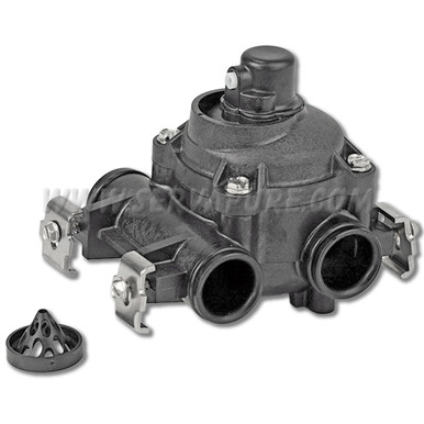 Fleck 60088-180, 3/4" Standard Mechanical Plastic Meter Assembly | Serv ...