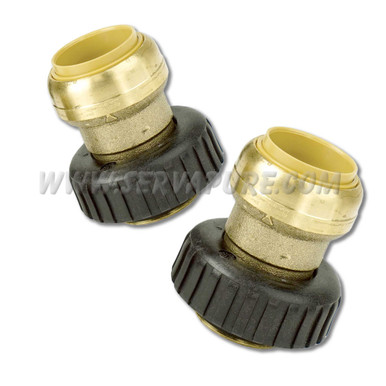 Clack CL10-Shark 1" WS1 Shark Bite Fitting Adapter | Serv-A-Pure