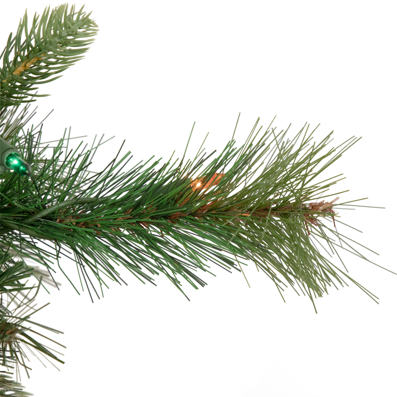 3' Pre-Lit Kingston Cashmere Pine Full Artificial Christmas Tree, Multi ...