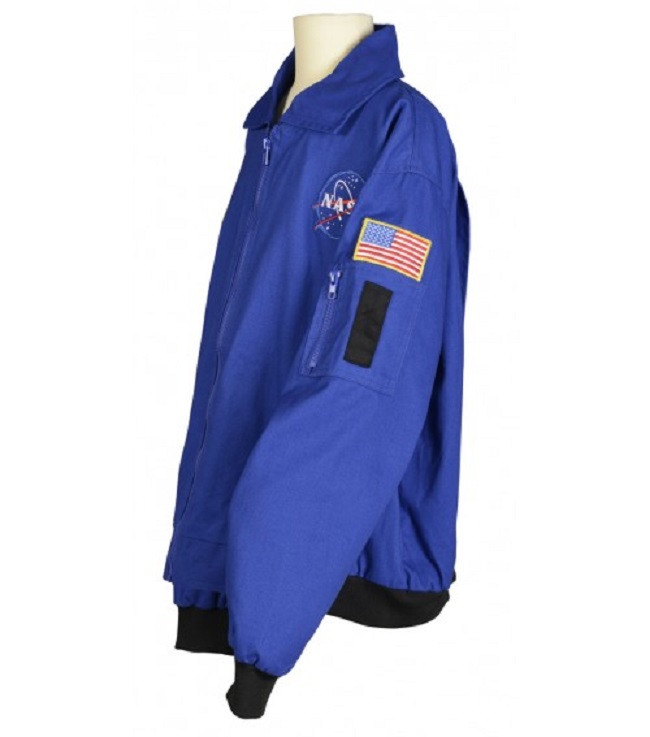 Youth NASA Astronaut Flight Jacket Blue Small | Christmas Central