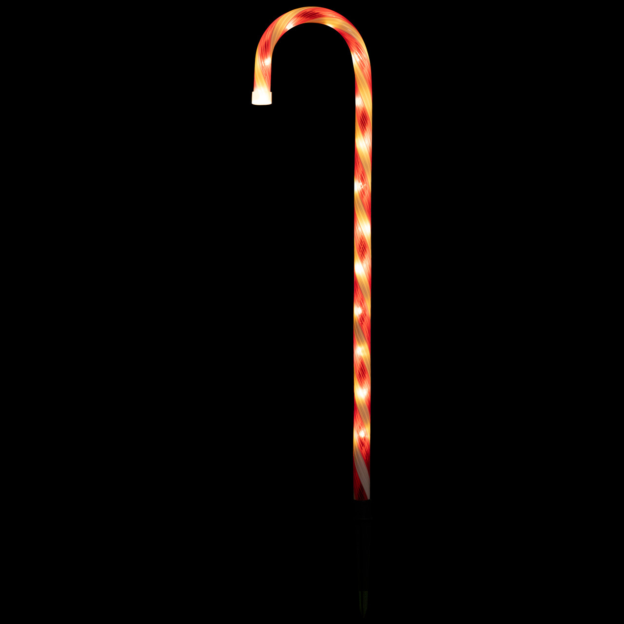 8ct Textured Candy Cane Christmas Pathway Marker Lawn Stakes ...