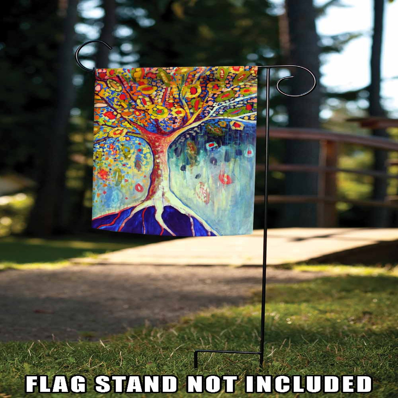 Tree Of Life Outdoor Garden Flag 18" x 12.5" | Christmas Central