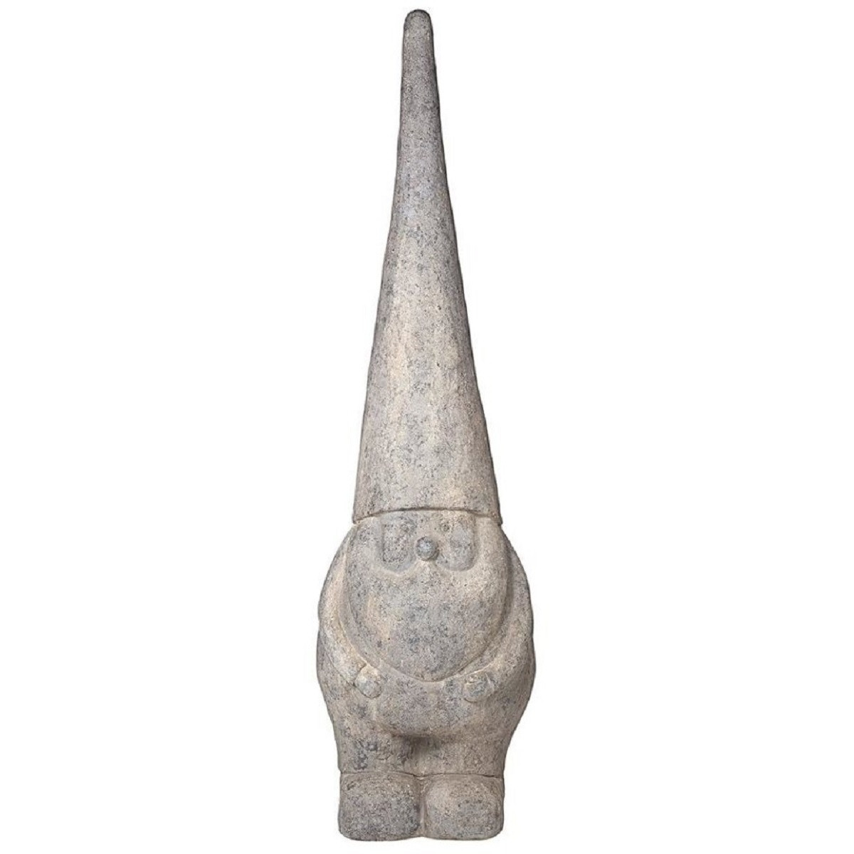 62" Gray Distressed Pinnacle Perry Gnome Outdoor Garden Statue ...
