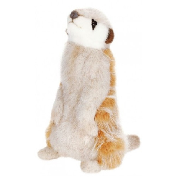 Set of 4 Handcrafted Plush Standing Meerkat Stuffed Animals 11.5 ...