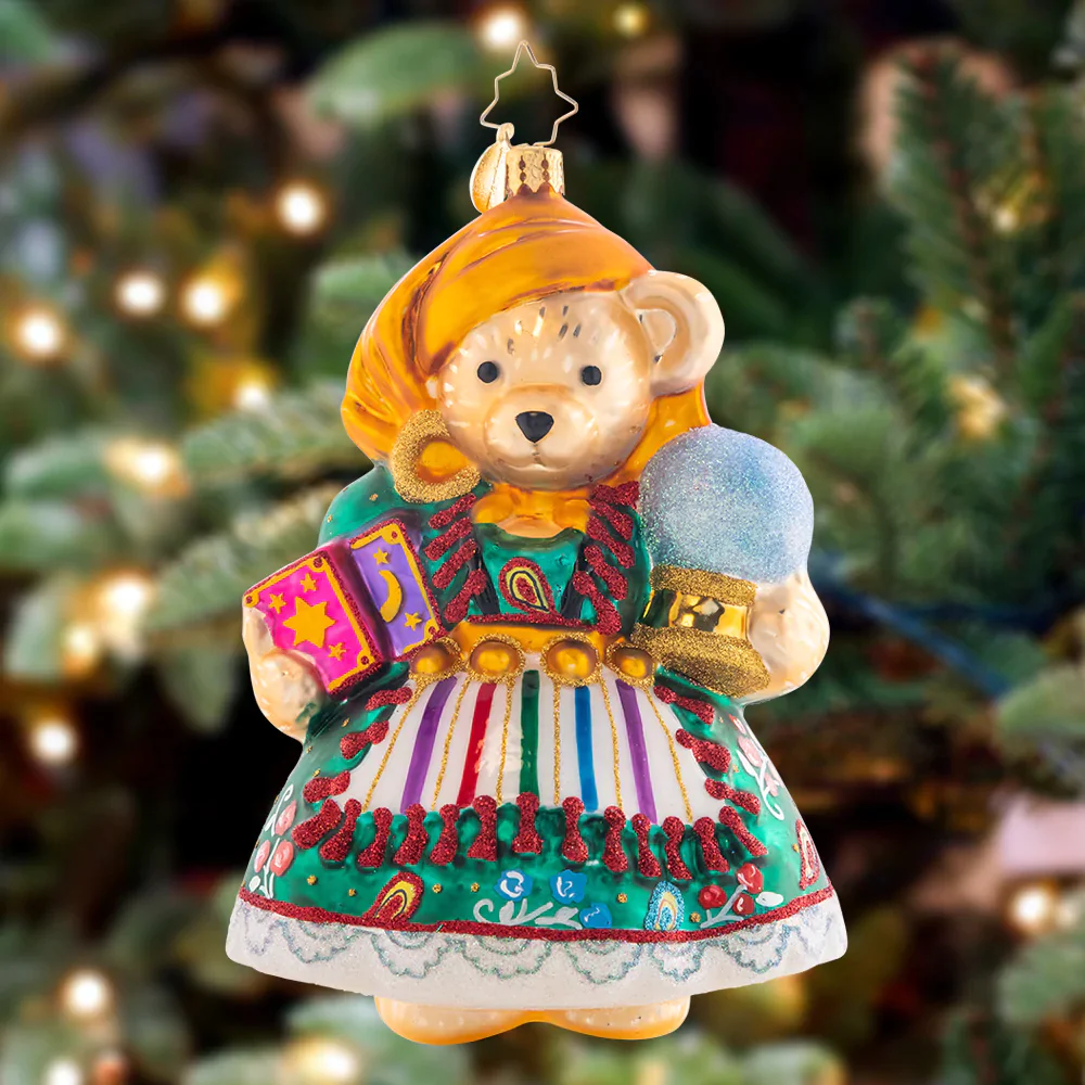Christopher Radko Muffy's Fortune Glass Christmas Ornament 1021478 ...