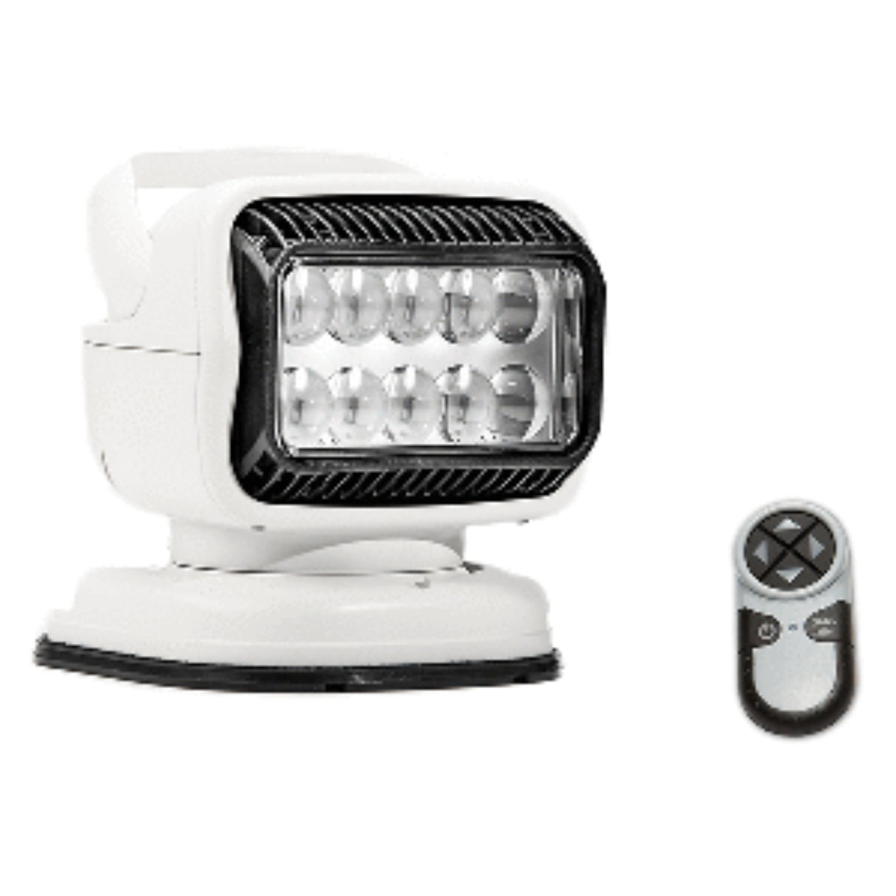 8" White & Clear LED Functional Golight Radioray GT Series Portable ...