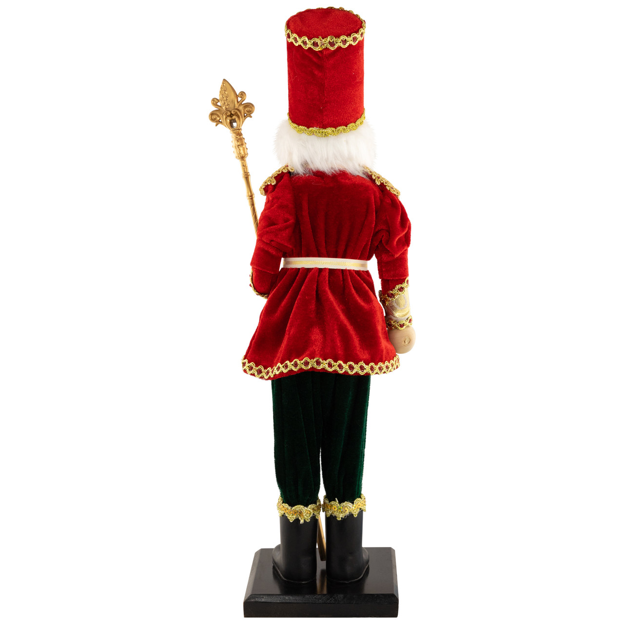 Jeweled Nutcracker with Scepter Christmas Figure - 22" | Christmas Central