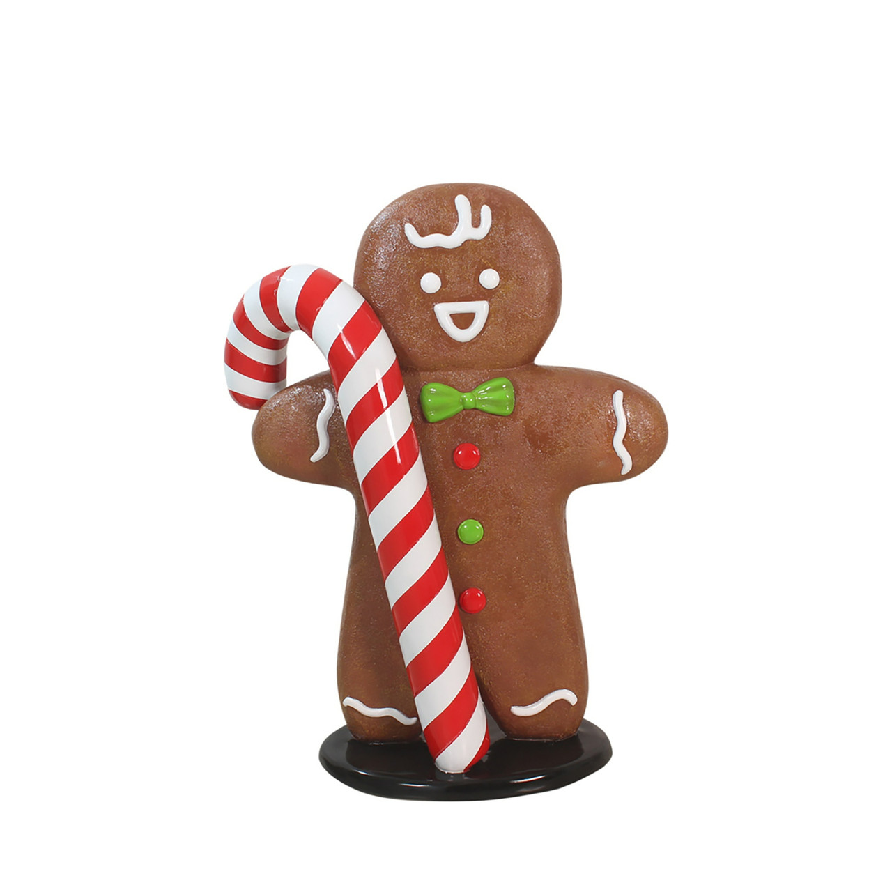 Gingerbread with Candy Cane Commercial Outdoor Decoration - 48 ...