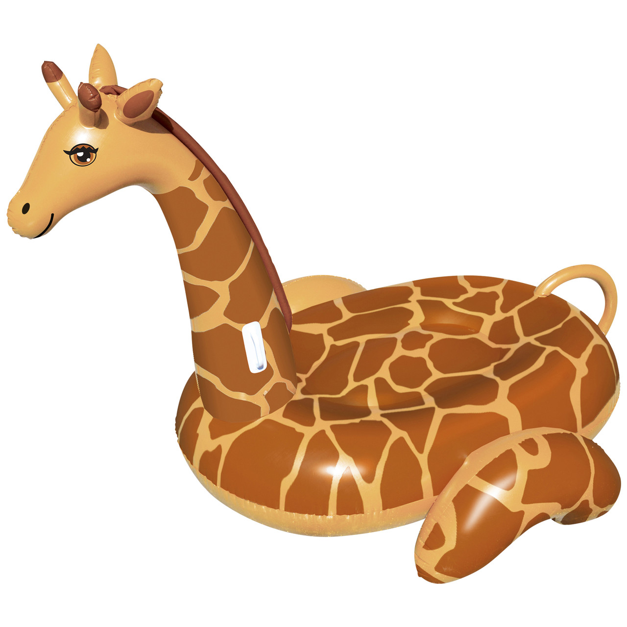 Inflatable Brown Giant Giraffe Swimming Pool Ride-On Lounger, 96-Inch ...