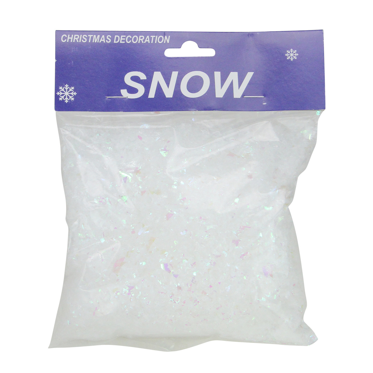 White Iridescent Artificial Powder Snow Twinkle Flakes for Christmas ...