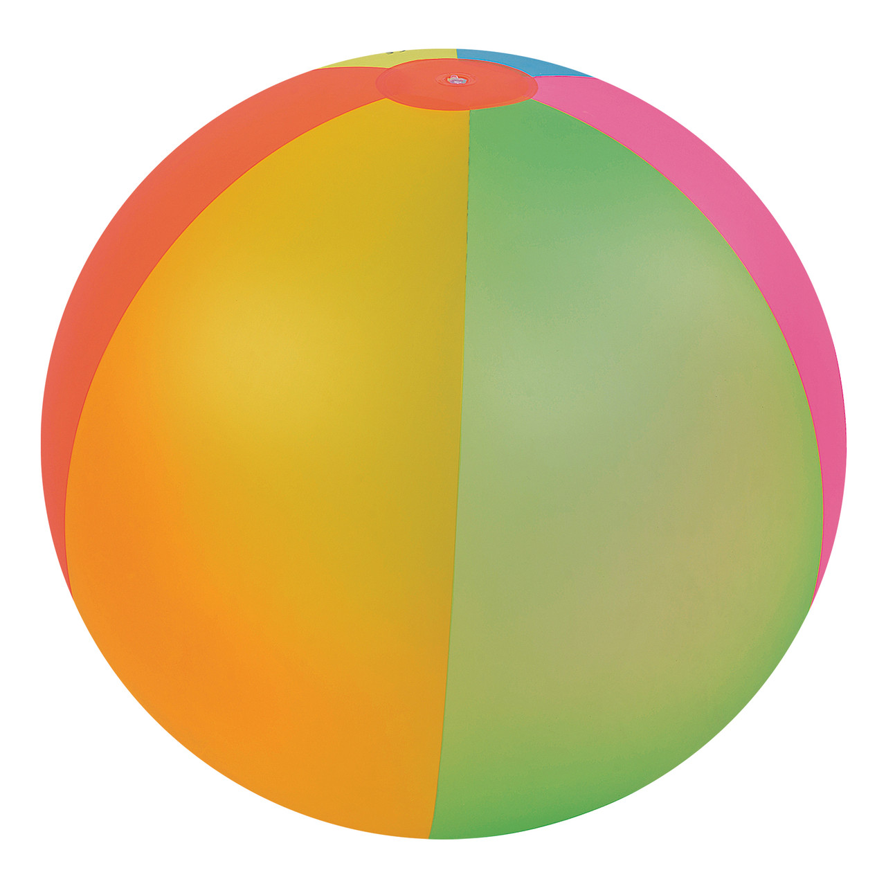 Inflatable 6-Panel Jumbo Beach Ball Swimming Pool Toy - 39 ...