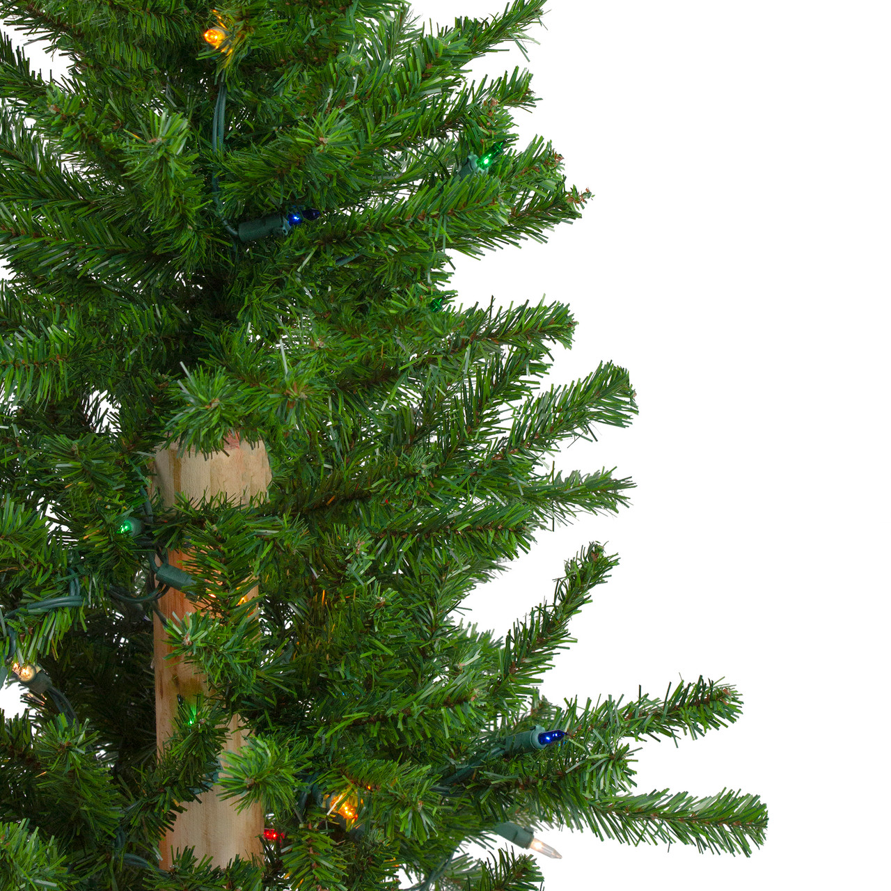 3' Pre-Lit Alpine Artificial Christmas Tree - Multi Lights | Christmas ...