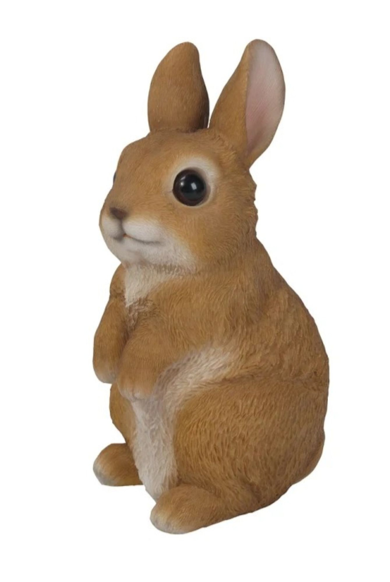6.25" Tawny Brown & White Small Standing Rabbit Figurine | Christmas ...