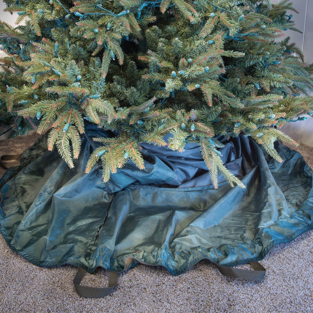 Large Adjustable Upright Christmas Tree Protective Storage Bag W/ 2 Way ...