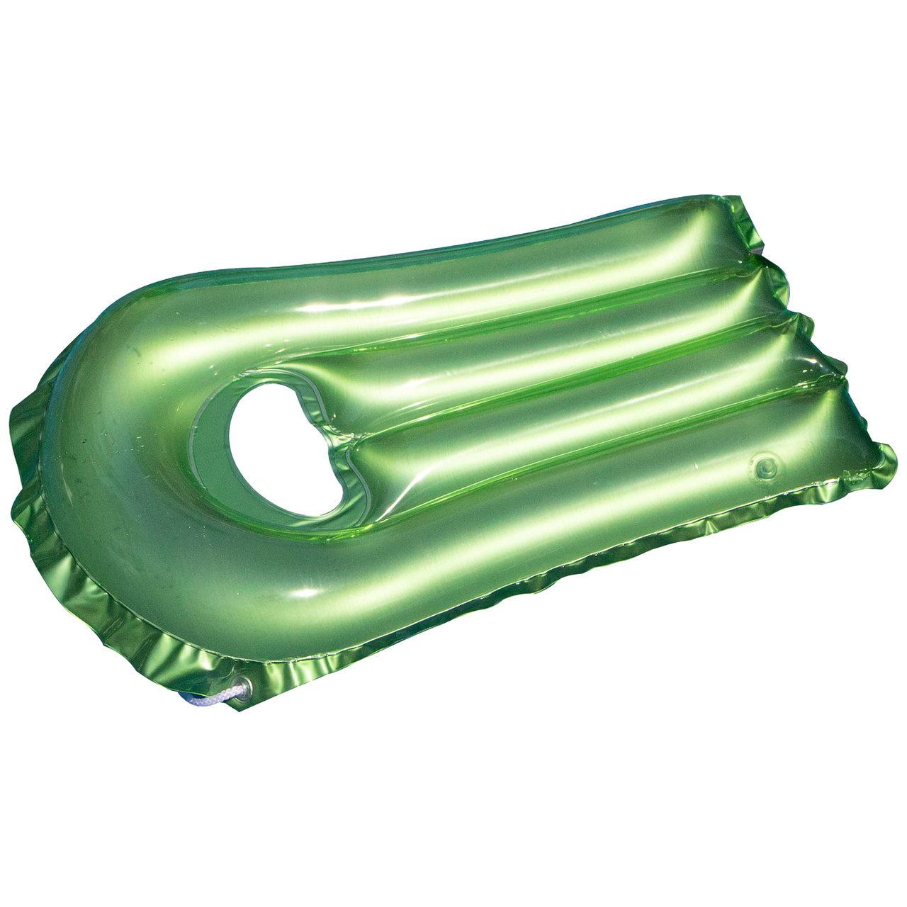 30-Inch Inflatable Transparent Green With Metallic Silver Surf Rider ...