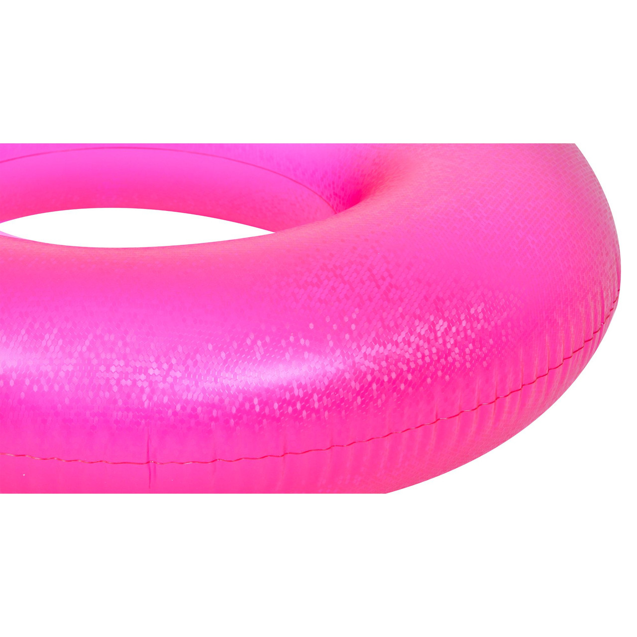 Inflatable Inner Tube Pool Float - 35" - Pink | Christmas Central