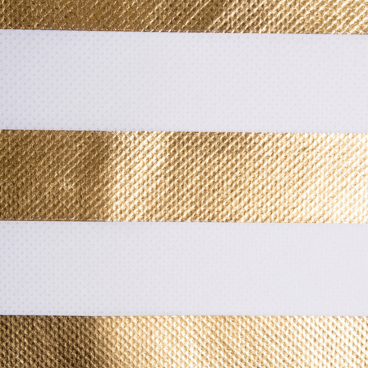 Set of 4 White & Gold Cube Storage Bin 11" | Christmas Central