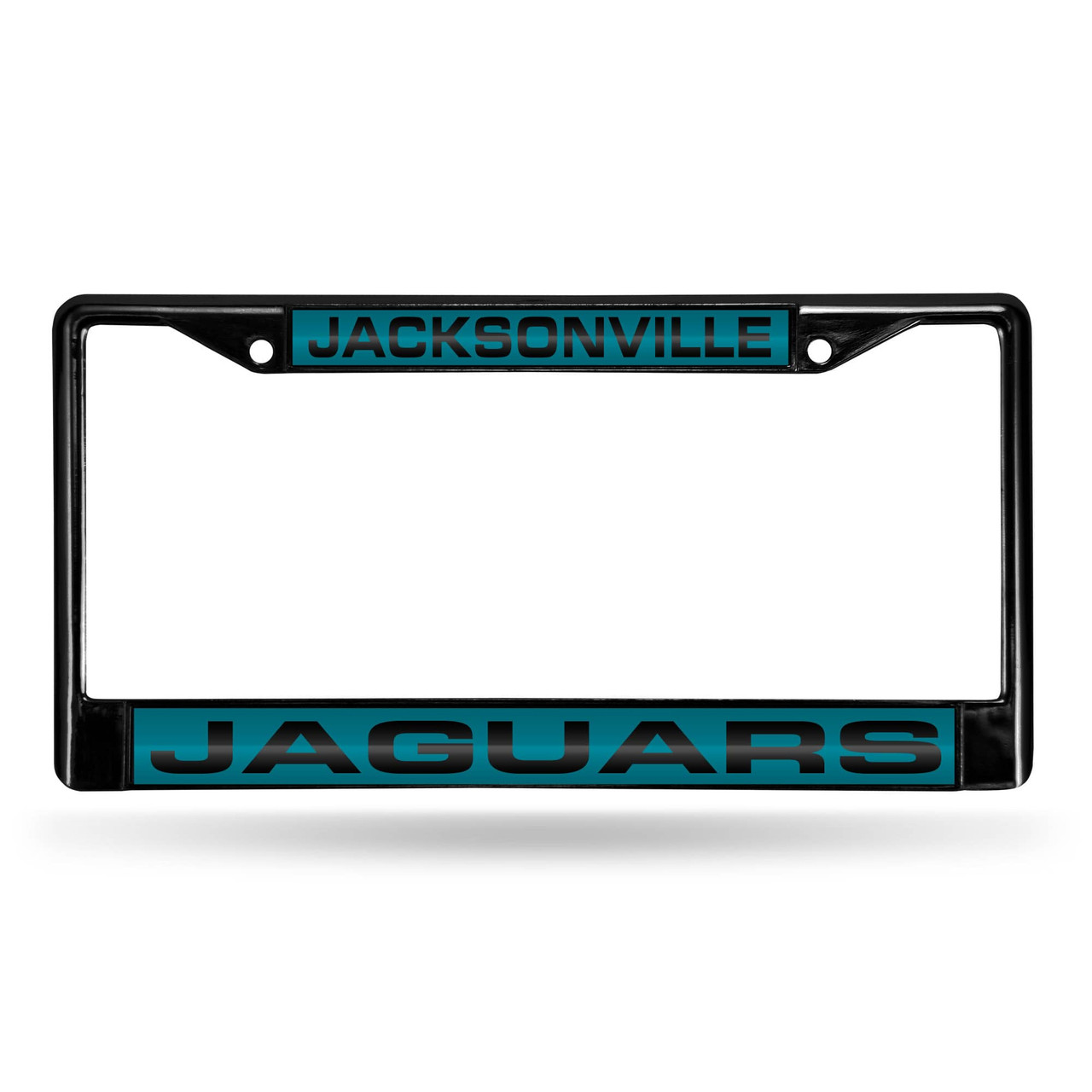 6" x 12" Black & Blue NFL Jacksonville Jaguars License Plate Cover ...